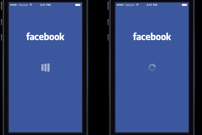 Câu chuyện thú vị về biểu tượng loading của Facebook