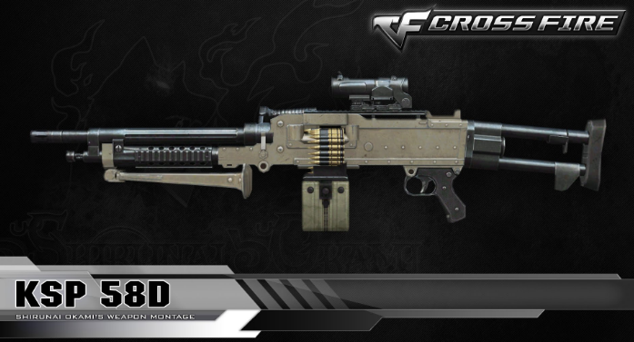 KSP 58D - Siêu phẩm MG trang bị Dot-Sight đầu tiên của Đột Kích, thời ...