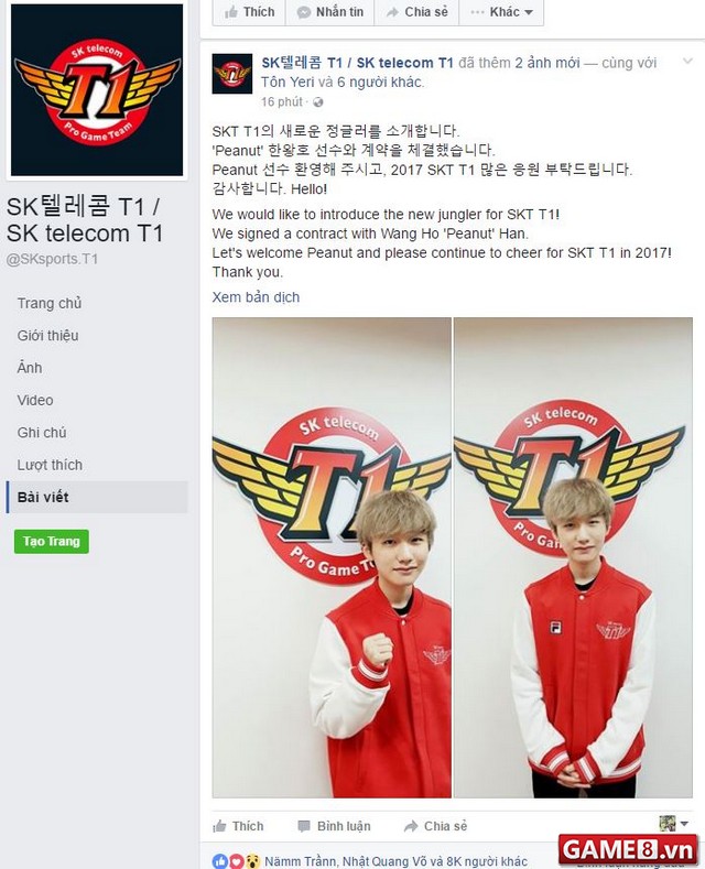 LMHT: Tân binh SKT T1 Peanut khuấy đảo rank Hàn với Rengar full sát thương