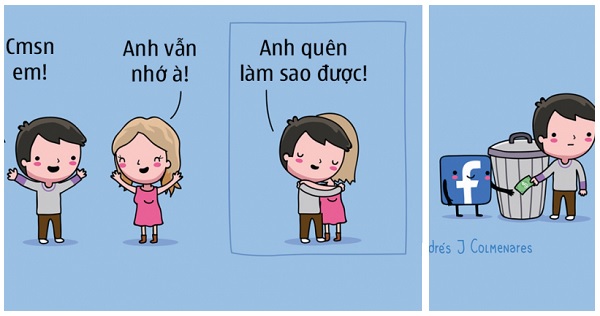 Bộ tranh minh họa ngộ nghĩnh và châm biếm nhẹ nhàng, bạn có hiểu hết ý ...