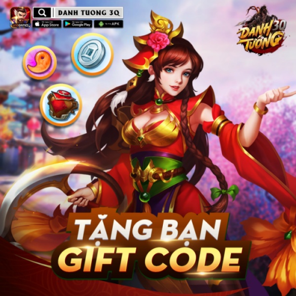 Danh Tướng 3Q – VNG tặng code miễn phí ngày ra mắt