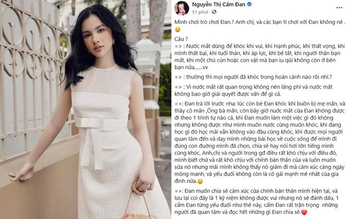 Bị mỉa mai dùng sắc đẹp khiến Lệ Quyên và đại gia Đức Huy ly hôn, Cẩm Đan đòi "thả cún ra đừng ...