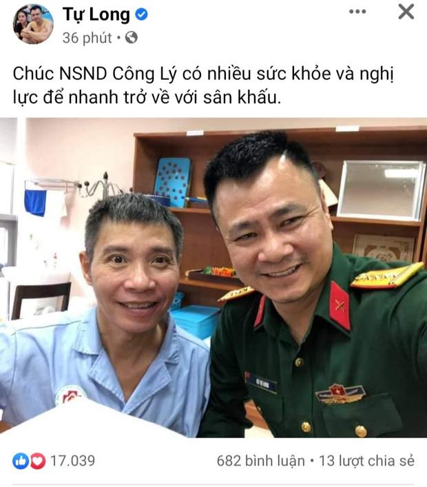 Công Lý sau 1 tháng xuất viện nở nụ cười tươi tắn nhưng vẫn khiến khán ...