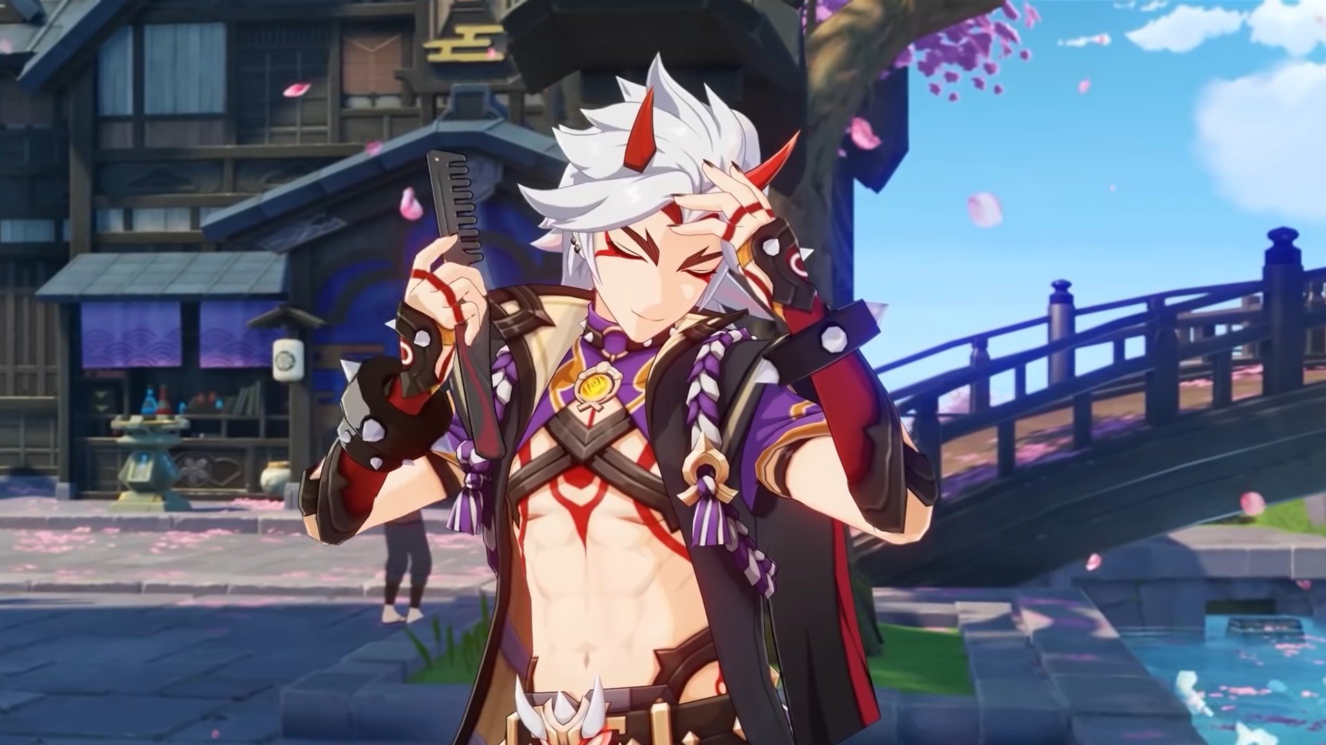 Genshin Impact - 6 lý do phải roll ngay Arataki Itto, vị "đại gia" chưa ...