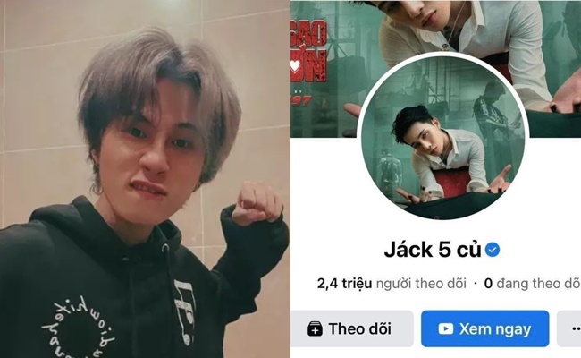 Jack cay cú đòi "xanh chín" khi bị anti-fan đổi tên Fanpage thành Jack 5 củ: "Tôi sẽ kết thúc ...