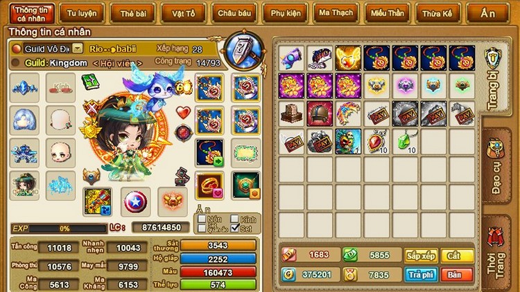 Game thủ Gunny PC đua nhau khoe ngoại hình cực ngầu trong những bộ thời ...