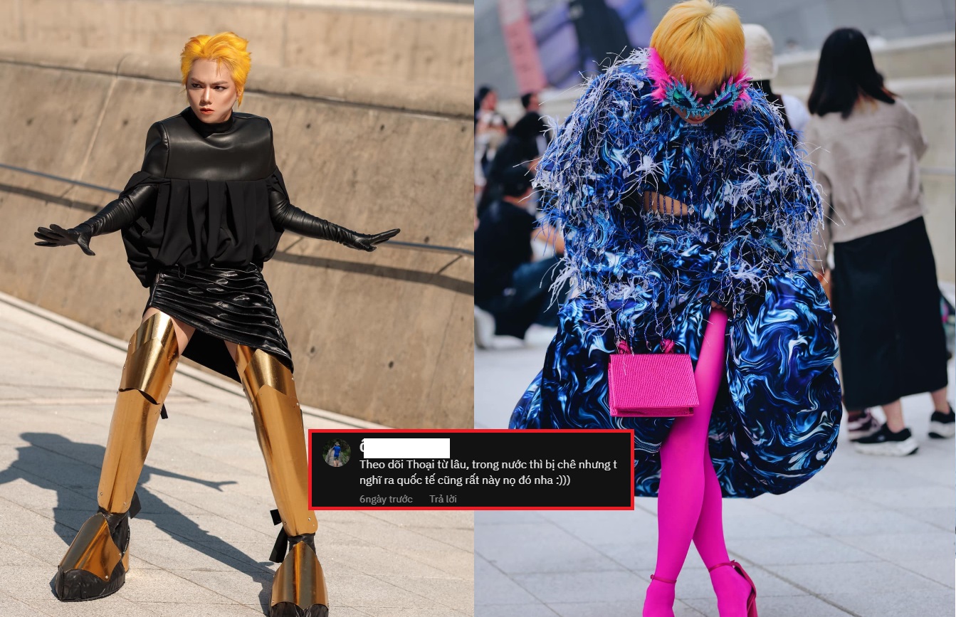Phạm Thoại mang style "ố dề" càn quét Seoul Fashion Week: Trong nước bị ...