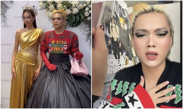 Bị chê như "nùi giẻ rách" ở Việt Nam, Phạm Thoại lên hẳn trang bìa tạp ...