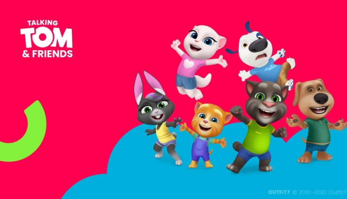 Talking Tom & Friends trở thành IP trò chơi di động được tải xuống ...