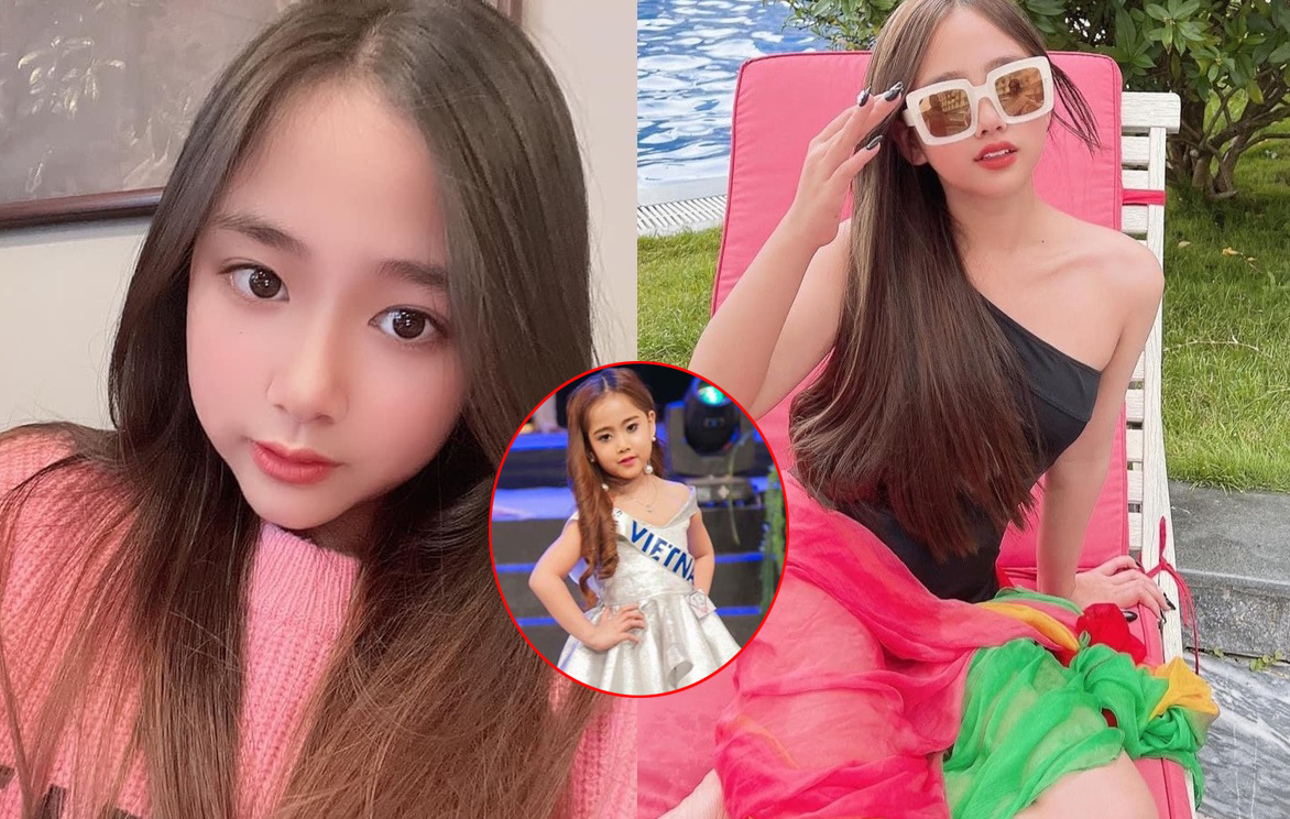 Mẫu nhí được dự đoán là Hoa hậu tương lai: 12 tuổi cao 1m56, tự tin sải ...