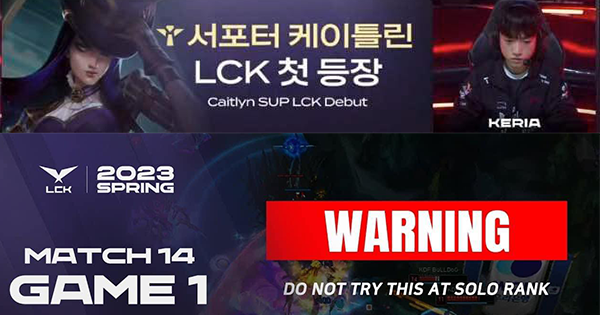 T1 Keria ra mắt Caitlyn support, Faker đưa trở lại Sett mid sau hơn 500 ngày buộc LCK phải phát ...