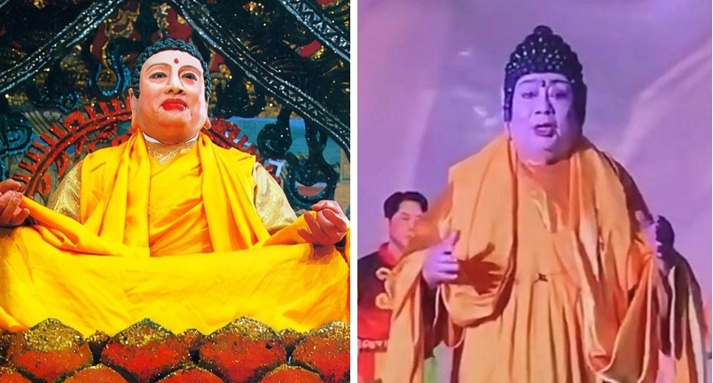 Đã 85 tuổi nhưng vẫn mặc áo cà sa đi hát hội chợ, "Phật Tổ" Tây Du Ký ...