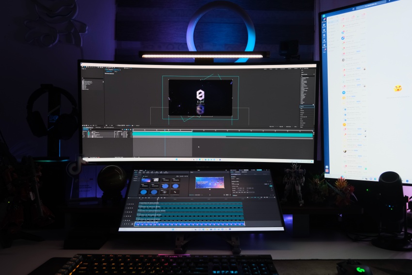 Setup màn hình trên dưới, xu thế mới có gì tiện lợi?
