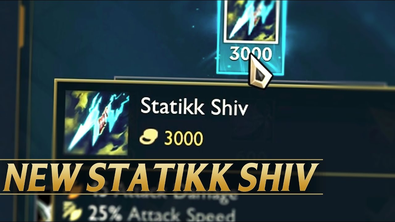 Sau thành công của Dao Điện Statikk, cộng đồng tin rằng Riot có thể “hồi sinh” thêm 1 trang bị ...