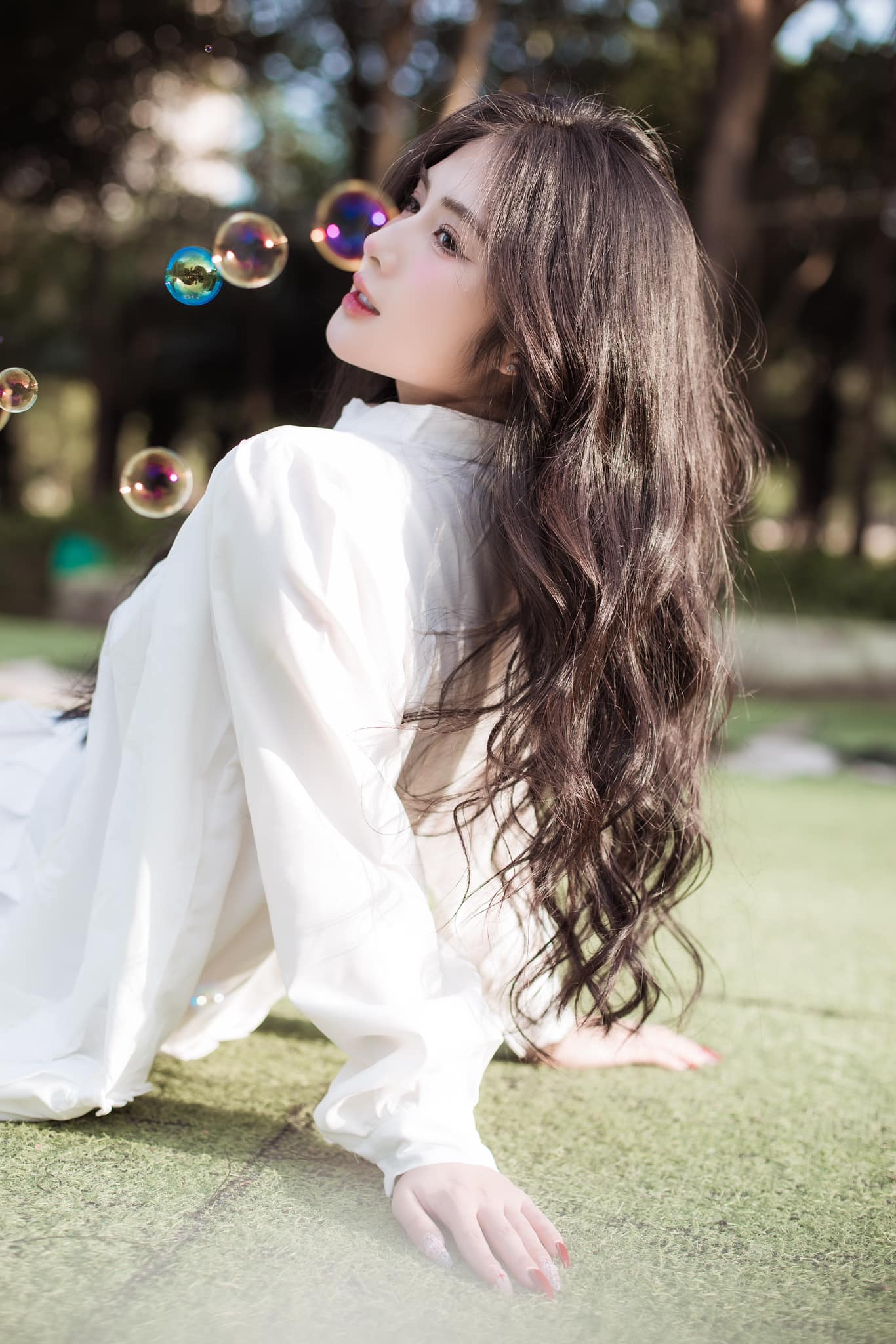 Quỳnh Alee với nụ cười trong sáng, hồn nhiên khiến bao chàng trai thổn thức