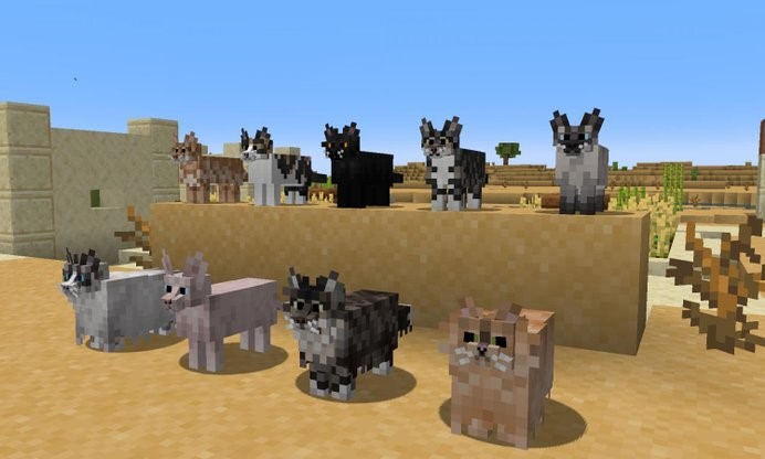 Top 7 loài động vật cần thuần hóa và nuôi làm thú cưng trong Minecraft 2024- P1