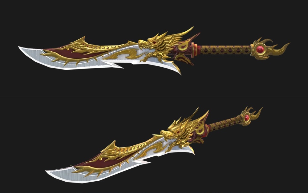 Đột Kích: Ngắm nhìn Đồ Long Đao sắp được bán trong QCMM tại Việt Nam.