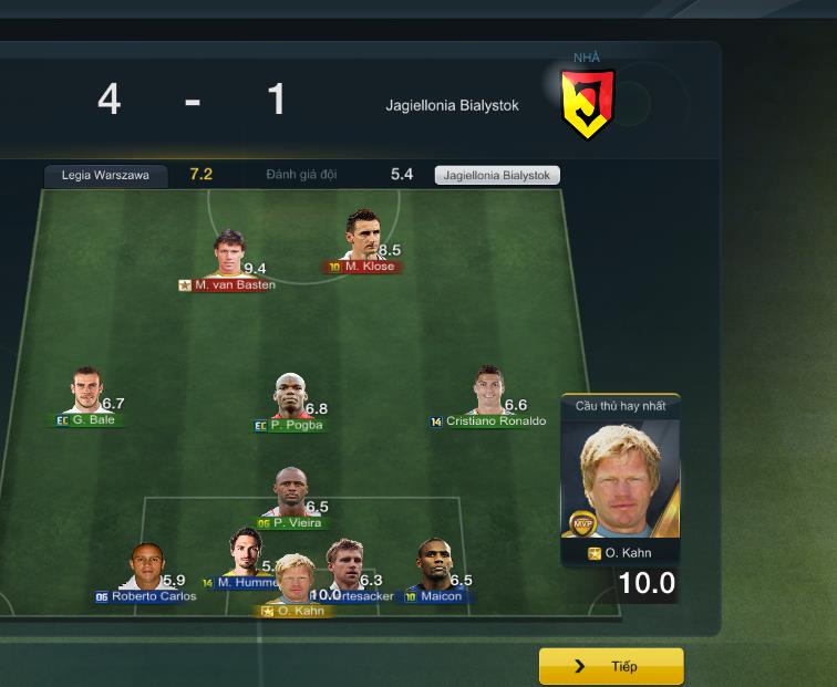 FO3: Game thủ nói gì về chất lượng ingame của thủ môn Huyền thoại Châu ...