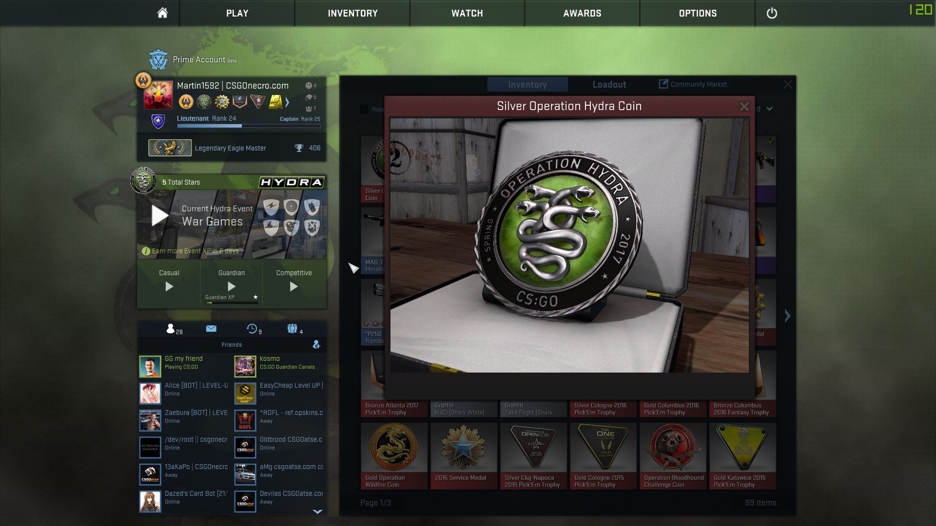 Operation Hydra - Cơ hội để sở hữu những vật phẩm quý hiếm dành cho ...